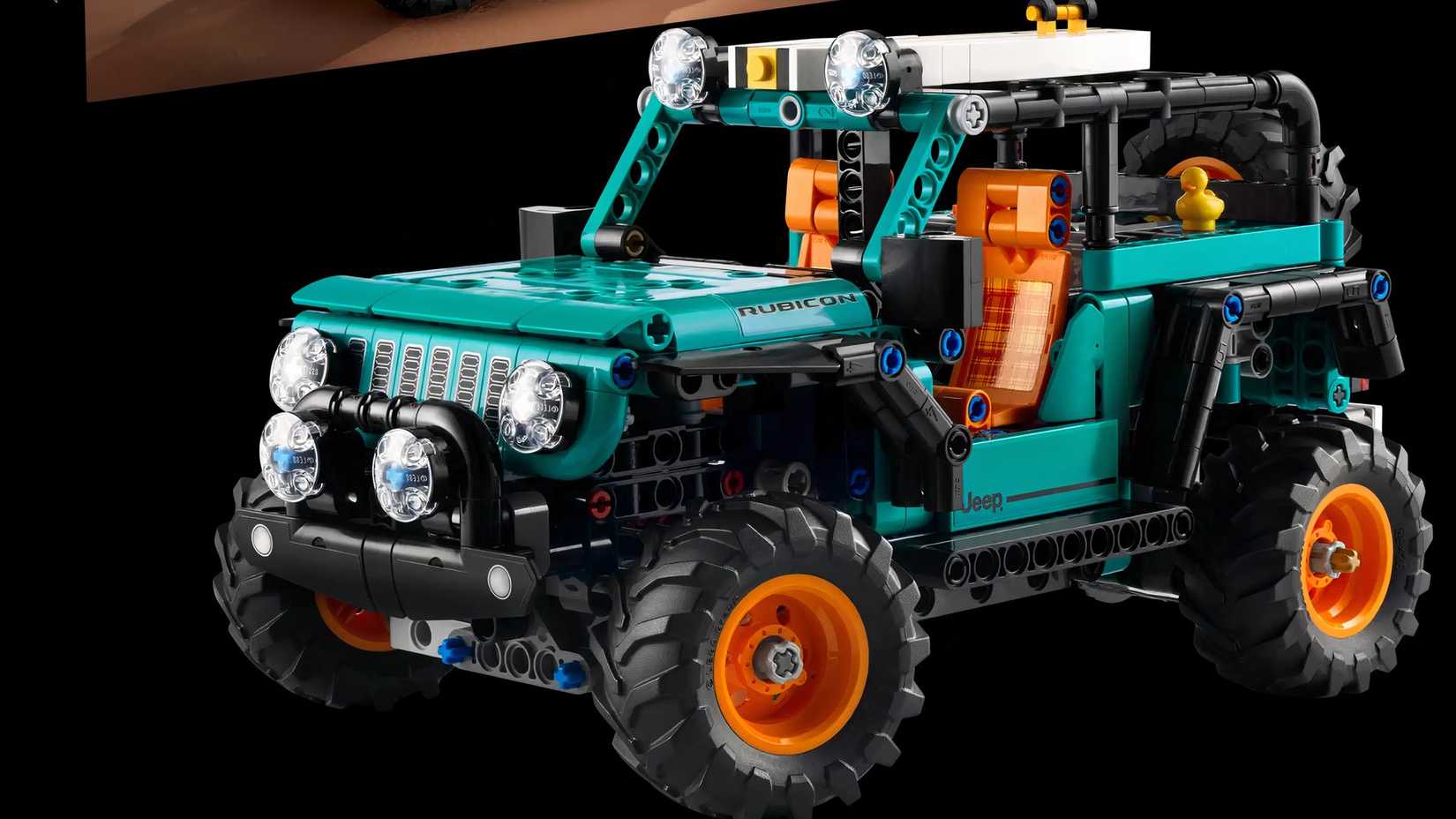 LEGO’s Jeep Wrangler Rubicon Comes With A Duck And Real Jeep Features