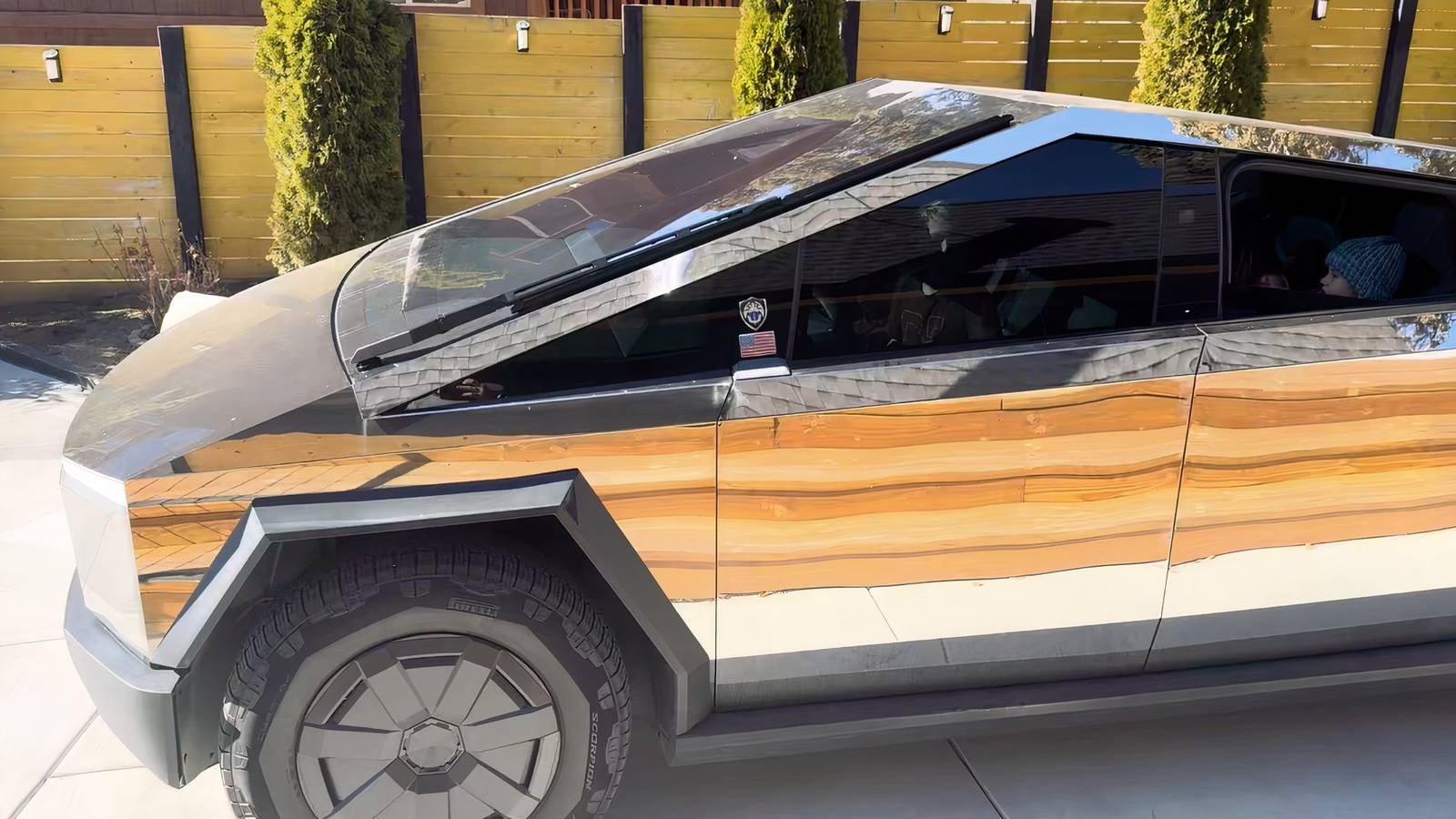Father Builds The Six Seat Cybertruck That Tesla Abandoned
