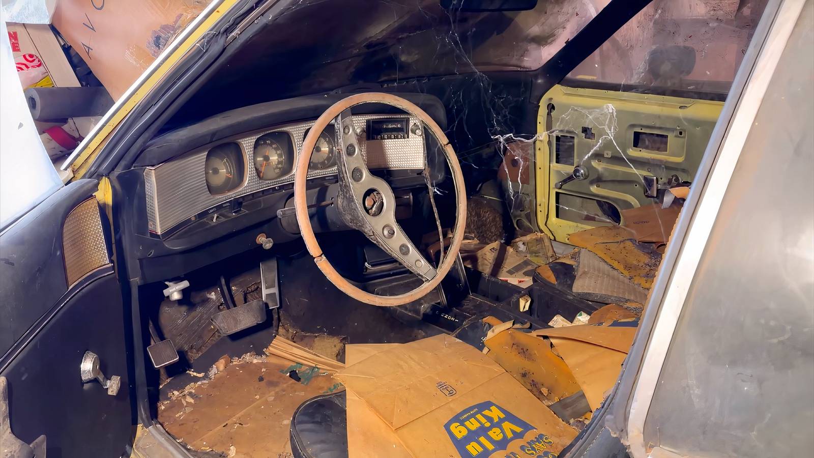 American Muscle Car Parked Since The ’80s Finally Resurfaces