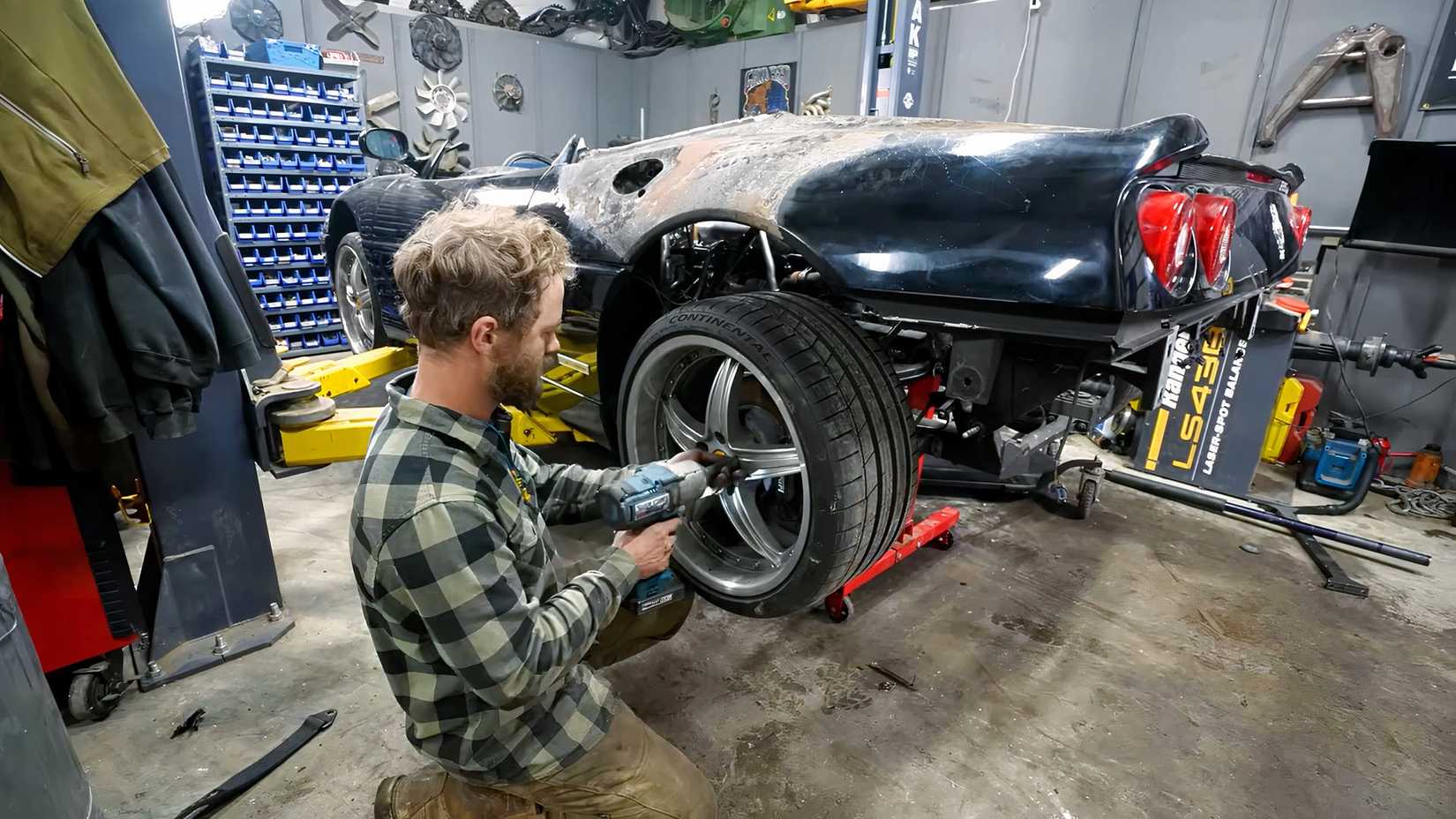 World's First Diesel Ferrari: A 355 Spyder Conversion