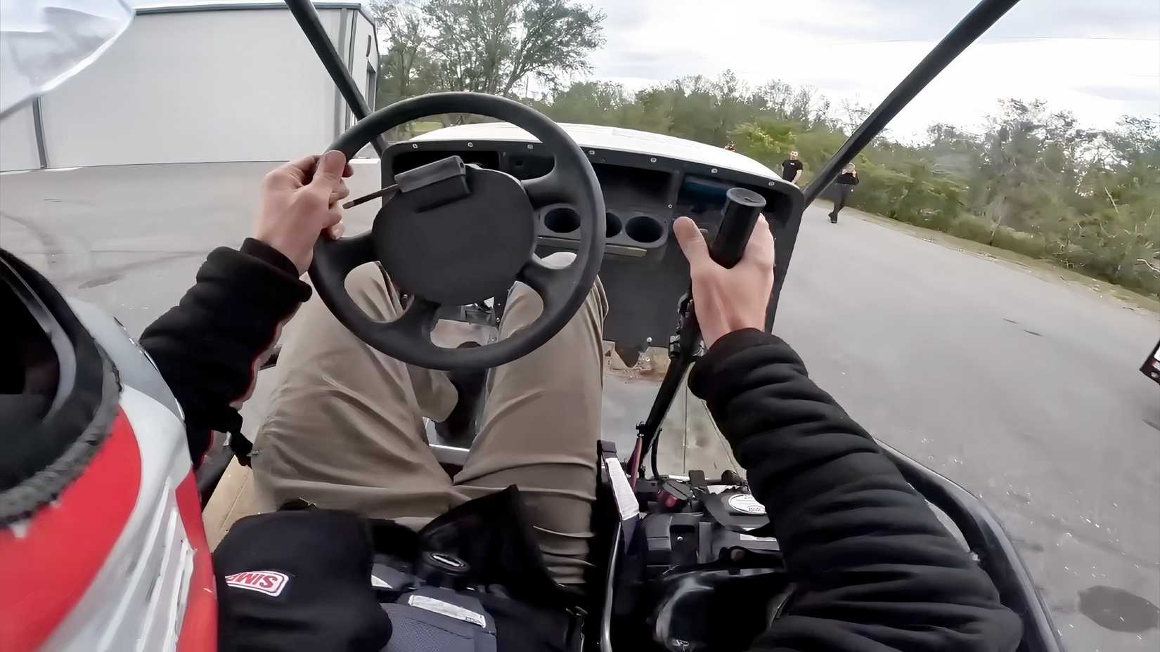Honda CBR1000RR Engine Swap Turns A Golf Cart Into A Wheelie Monster