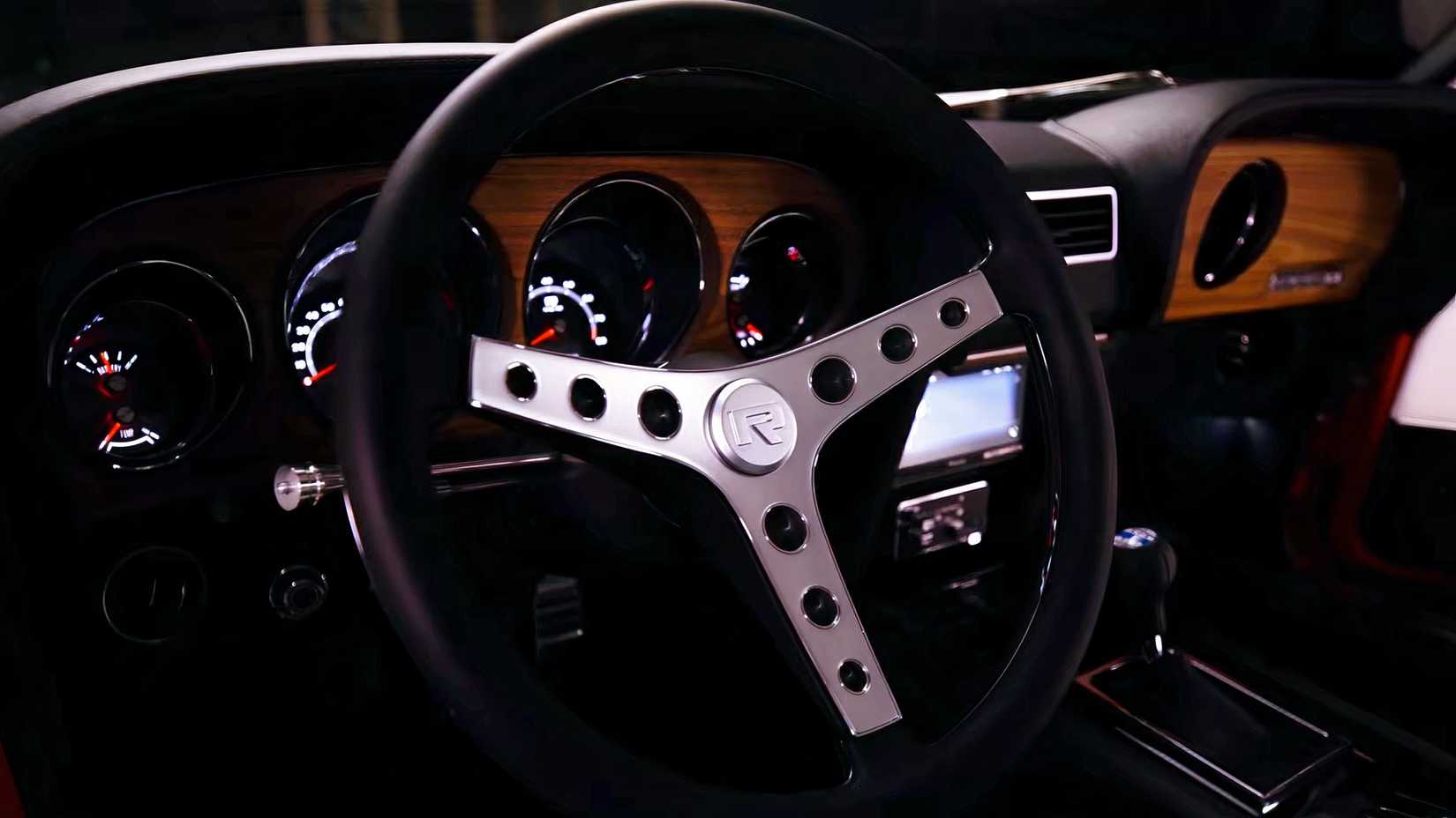 Jay Leno Reviews The Revology 1969 Mustang Boss 429