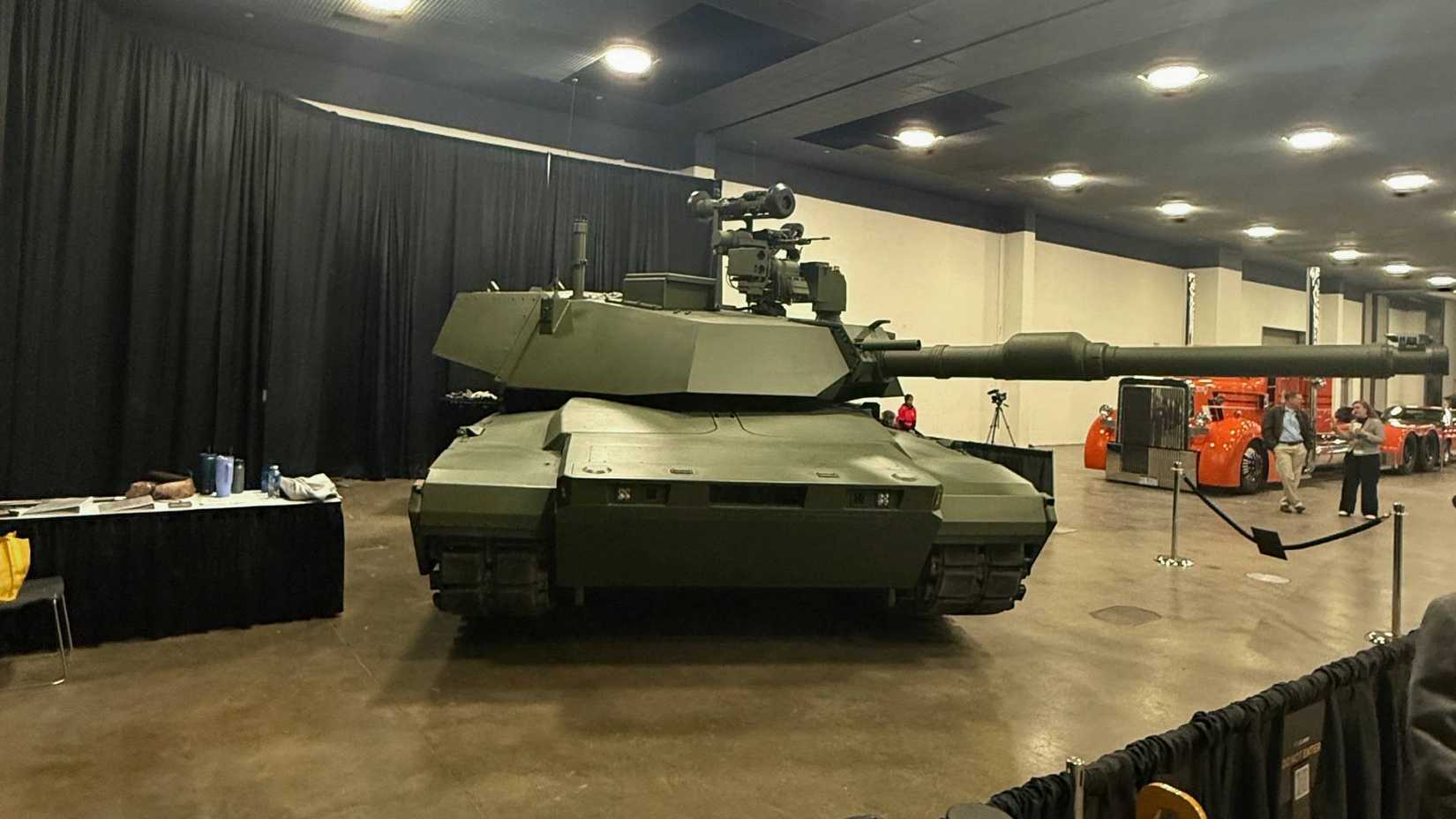 Army Showcases M1E3 Abrams Tank Prototype At Detroit Auto Show