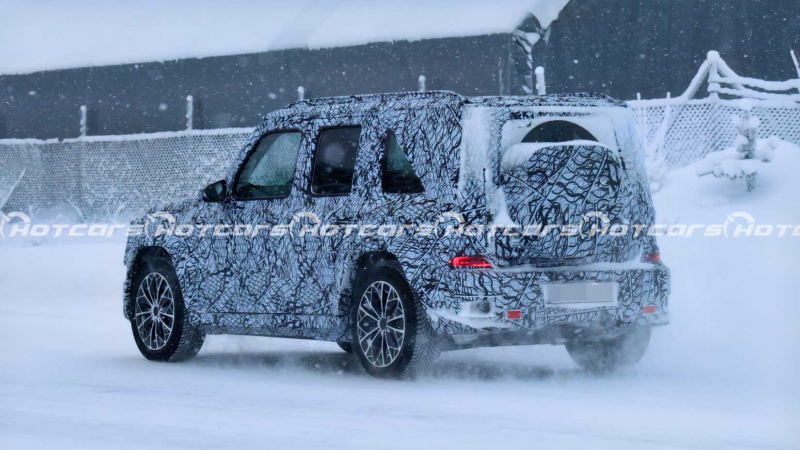 2027 Mercedes-Benz Baby G-Class Spotted Testing In Polar Weather