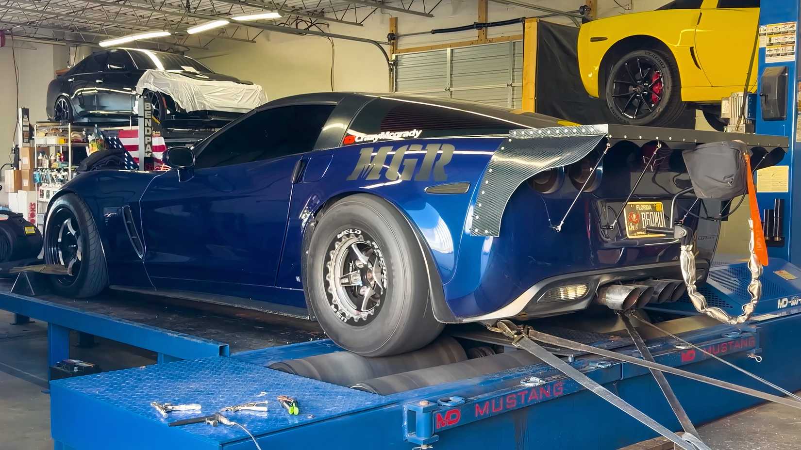 1,500-HP Chevrolet Corvette Z06 Blows Engine During Filming