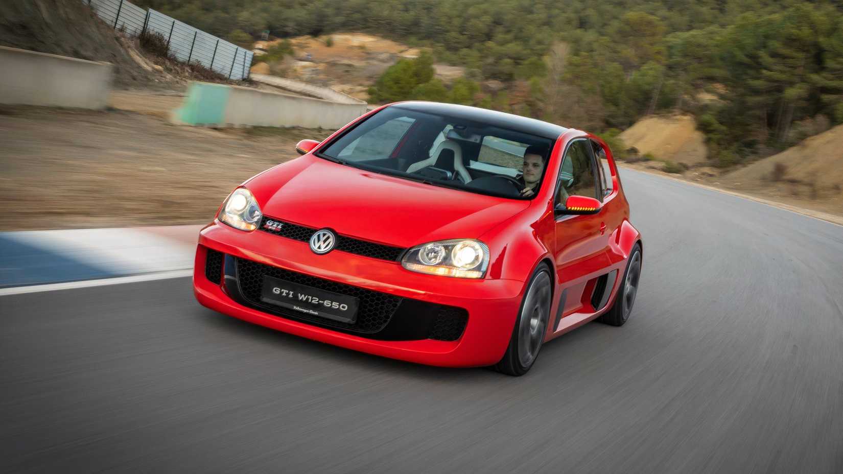 Volkswagen’s Mid-Engine Golf GTI With A Twin-Turbo W12