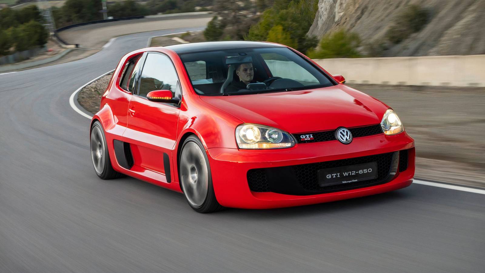 Volkswagen’s Mid-Engine Golf GTI With A Twin-Turbo W12