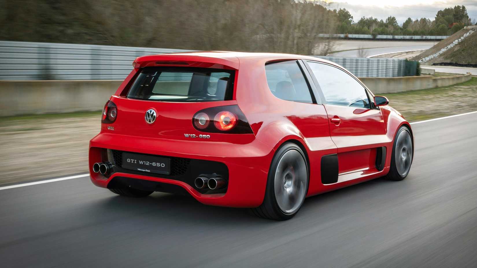 Volkswagen’s Mid-Engine Golf GTI With A Twin-Turbo W12