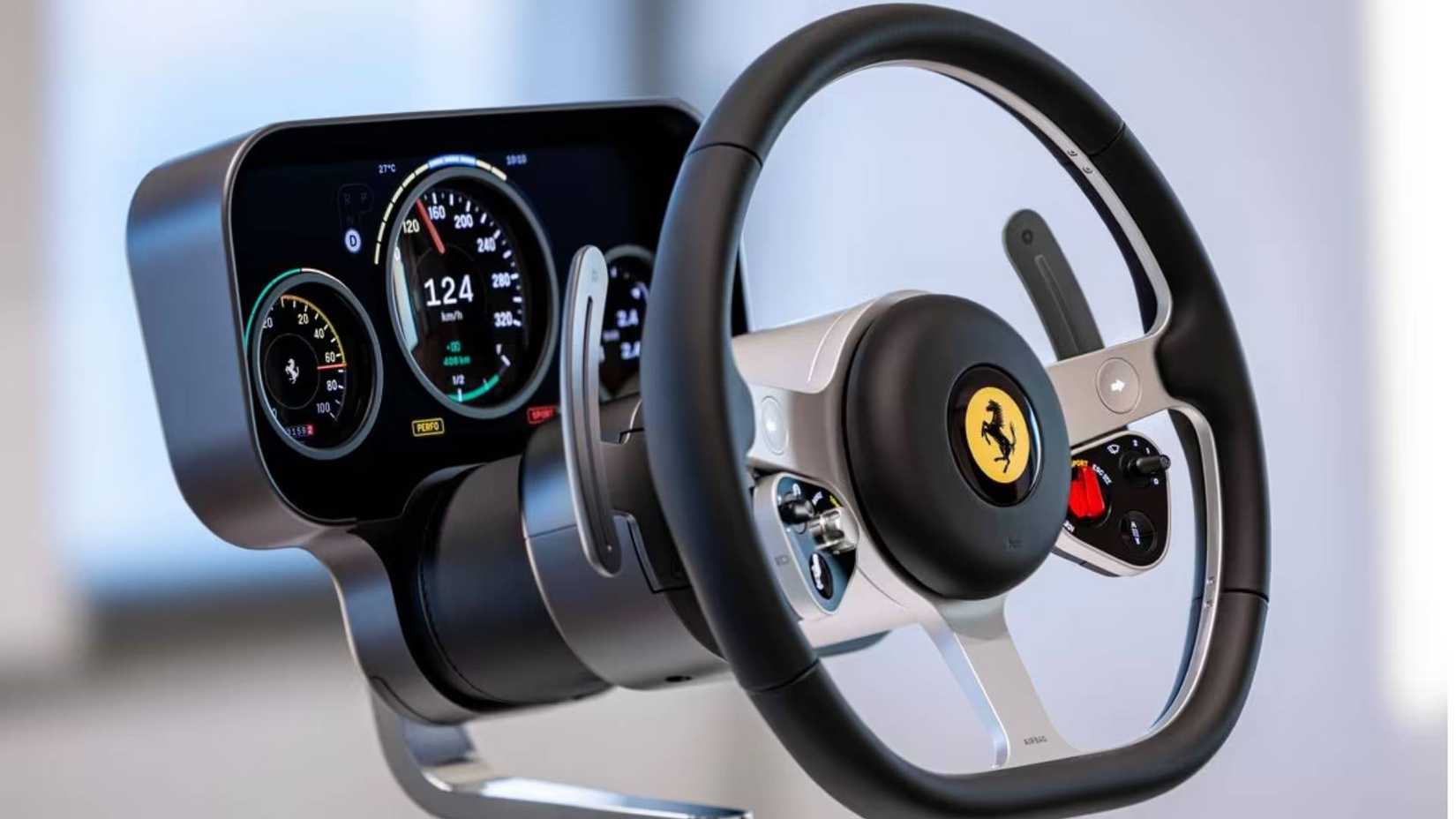 Ferrari’s First EV’s Interior Was Crafted By The iPhone Designer And It ...