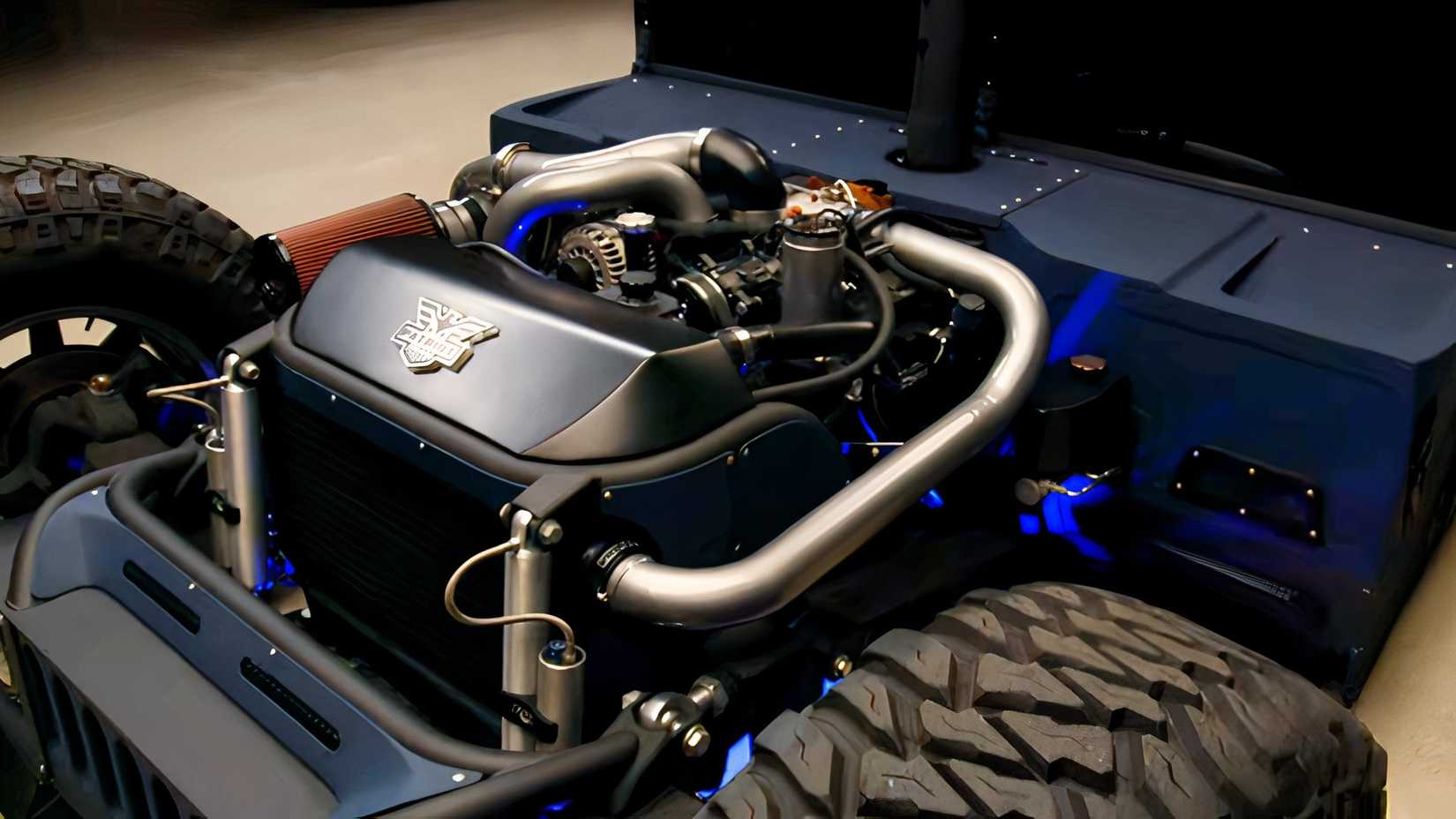 This 750HP Twin-Turbo Diesel Humvee Is The Most Insane Thing Jay Leno ...