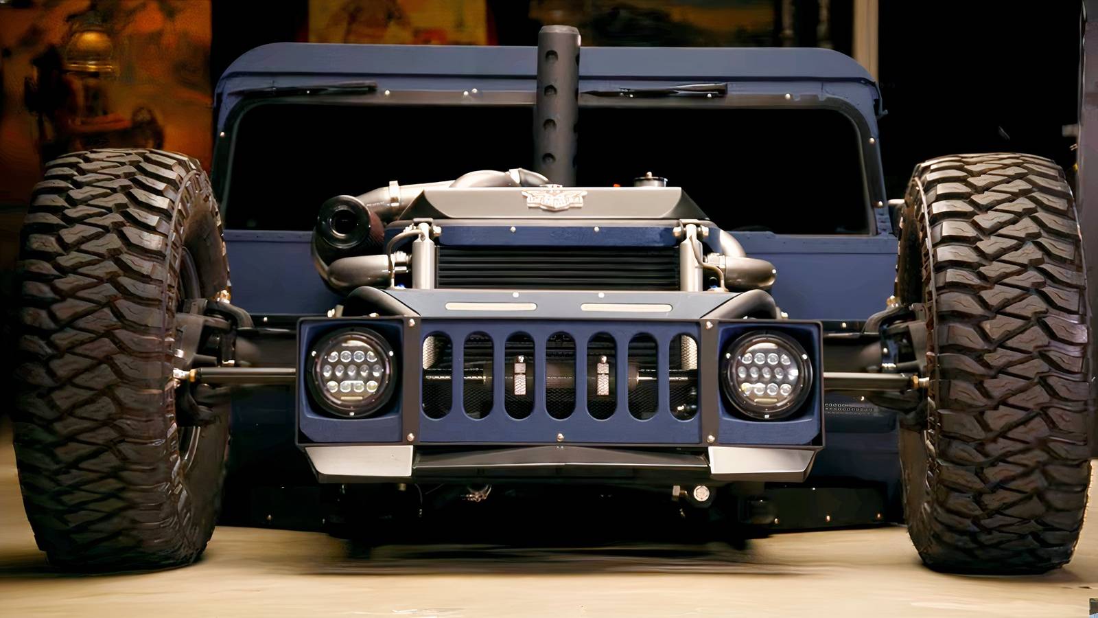 This 750HP Twin-Turbo Diesel Humvee Is The Most Insane Thing Jay Leno ...