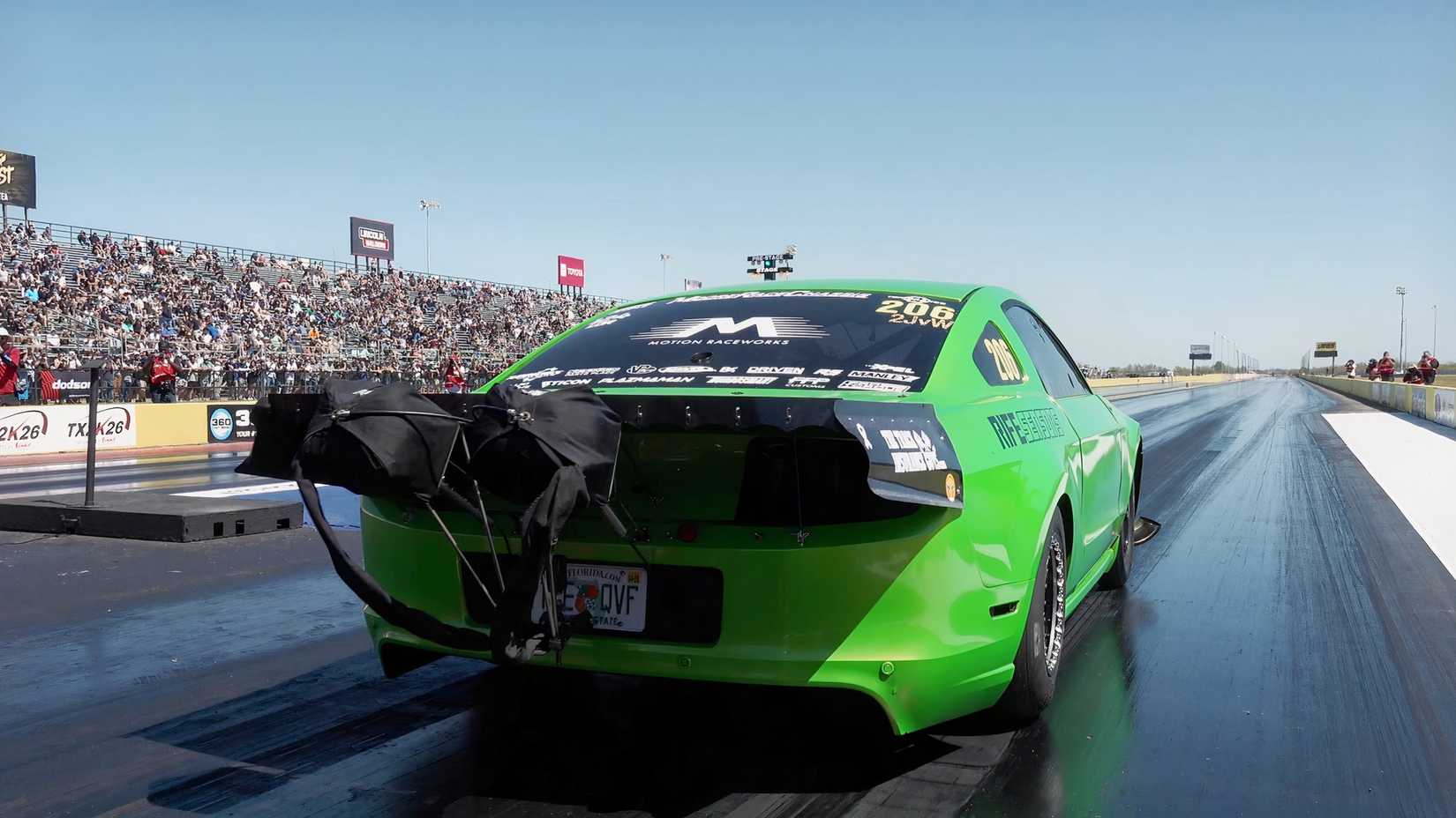 Snot Rocket Mustang Wins TX2K26 With 5.879 Pass