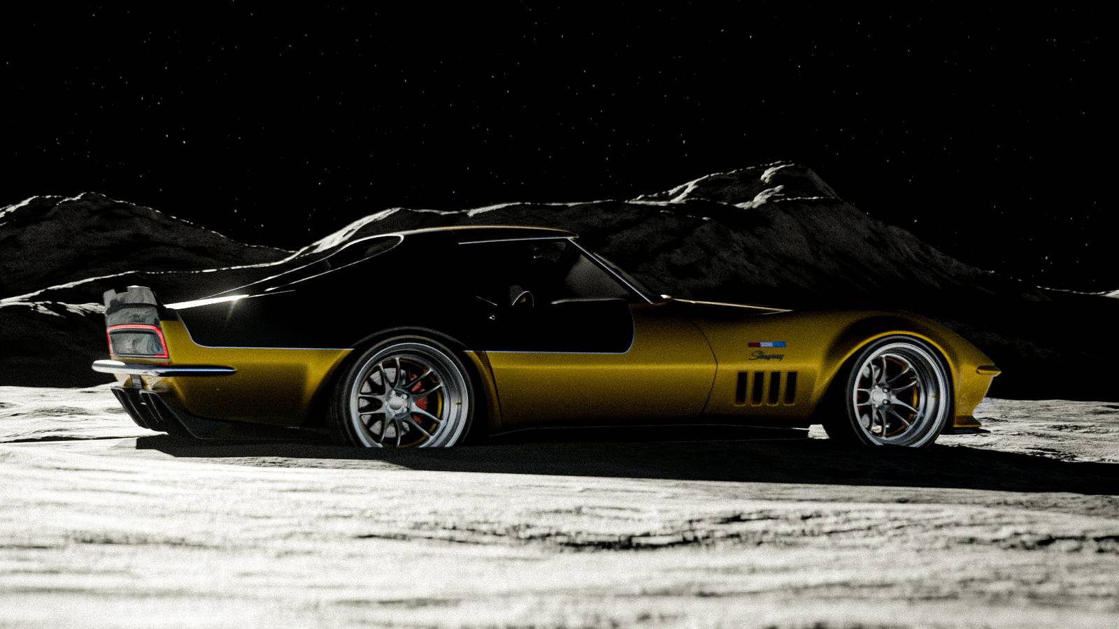 This Reimagined 1969 Corvette Astrovette Restomod Celebrates Artemis II ...
