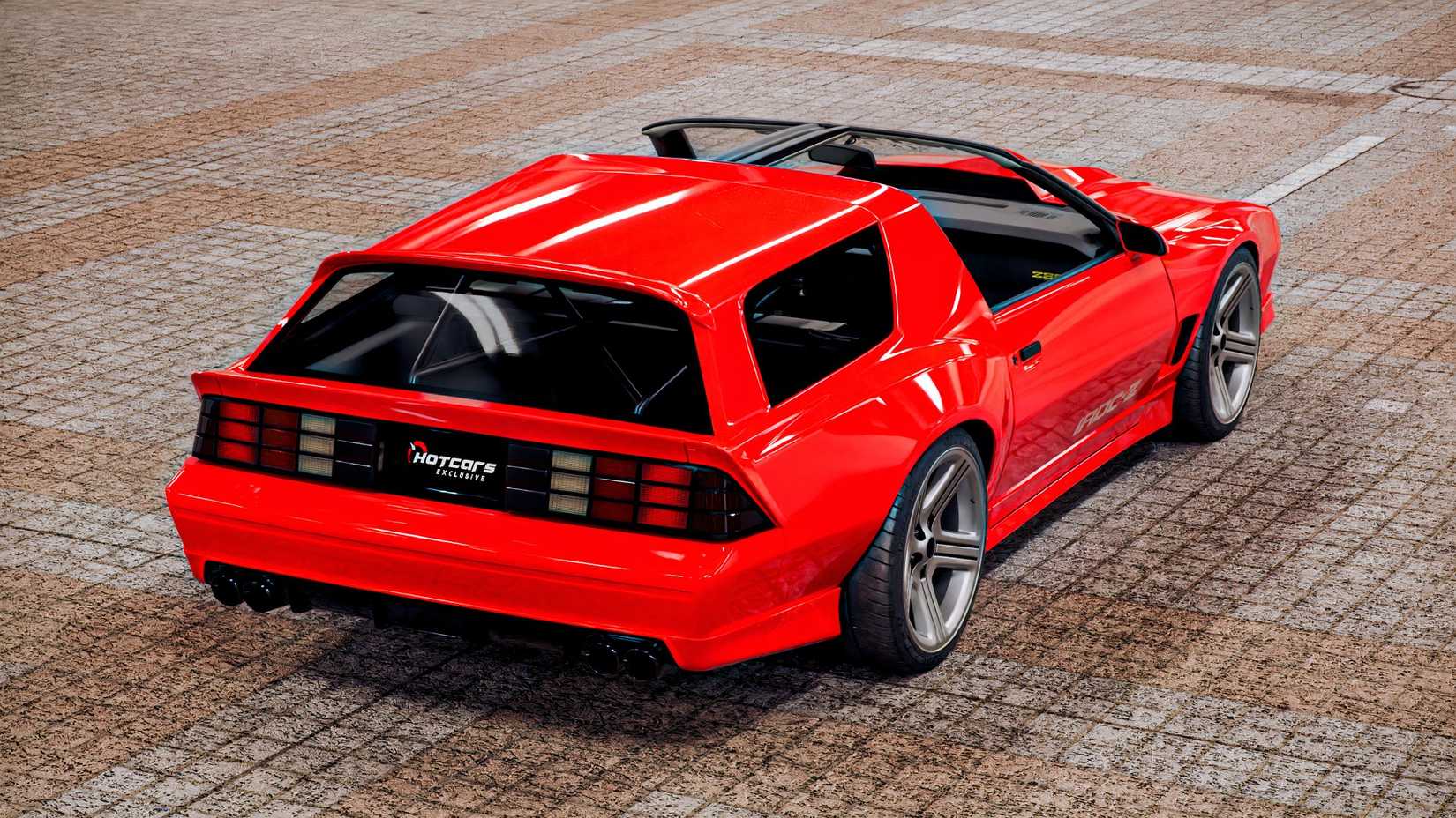 2026 Chevrolet Camaro IROC-Z Shooting Brake Render Imagined With 850 HP