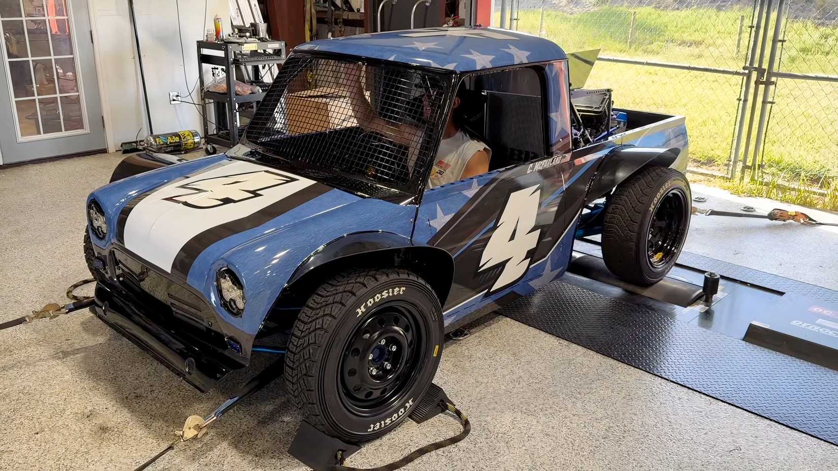 Twin-Engine Mini Truck Makes 410 HP After Major Fixes