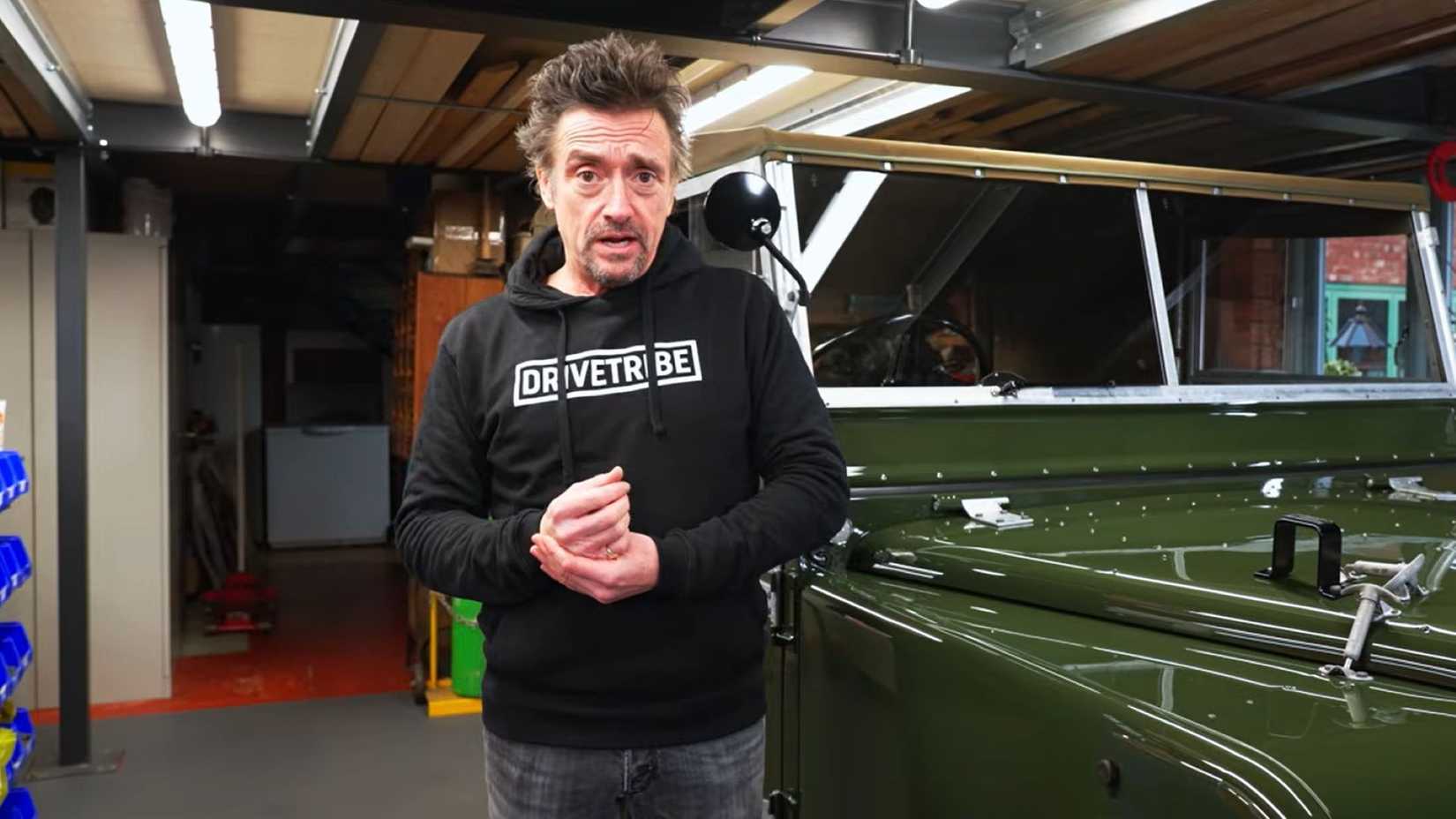 Richard Hammond Finds "Greatest Car Ever Built" In Boxes In His Garage