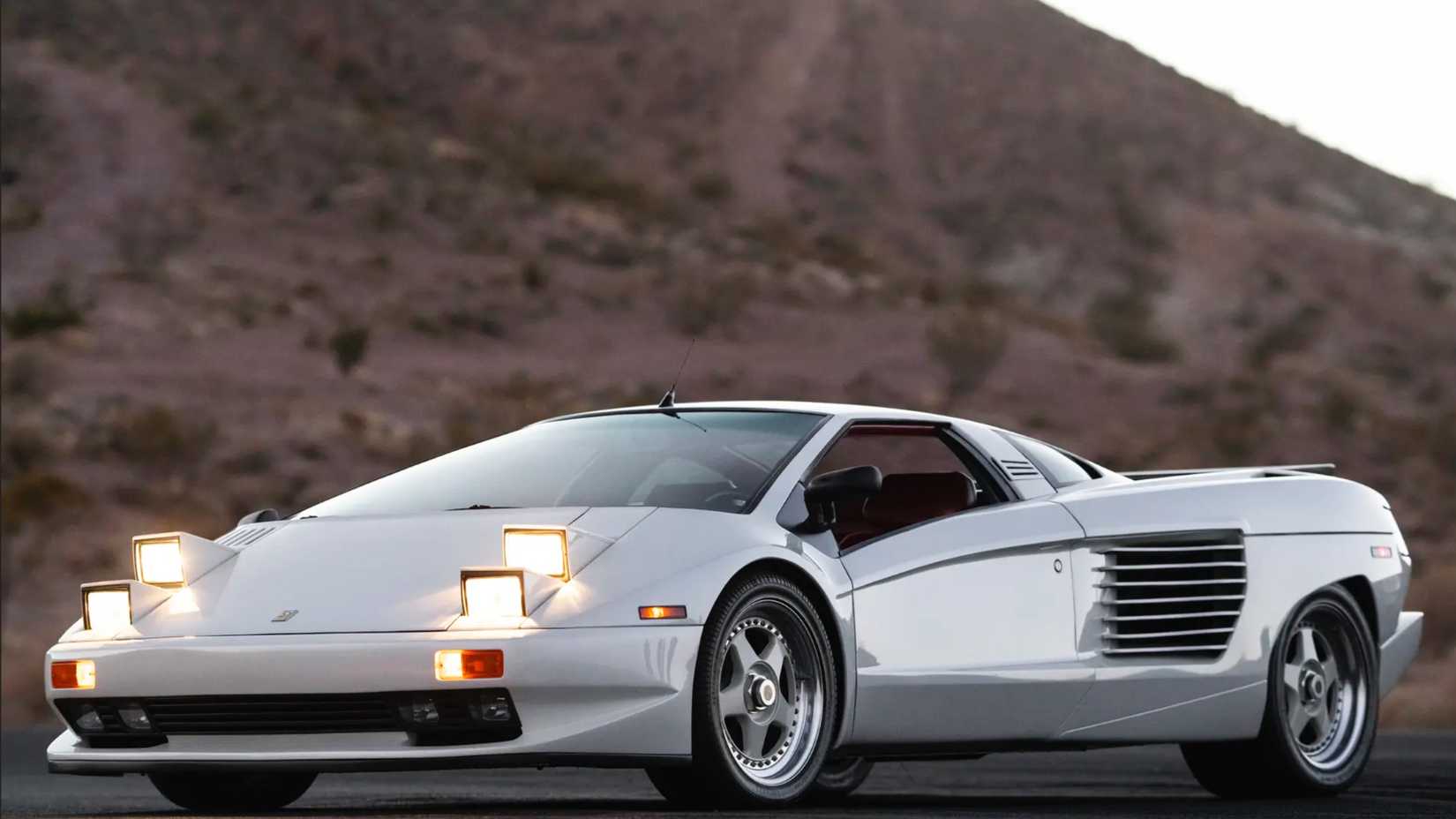 This Rare Supercar Hides A Sideways V16 And Countach DNA