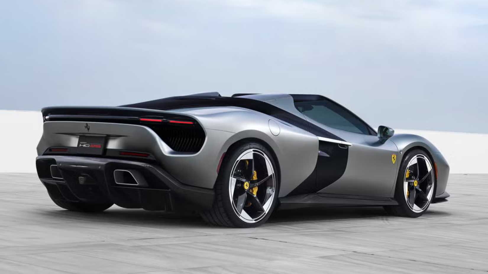 Ferrari's New Hypercar Ditches The Hybrid For A Retro V8