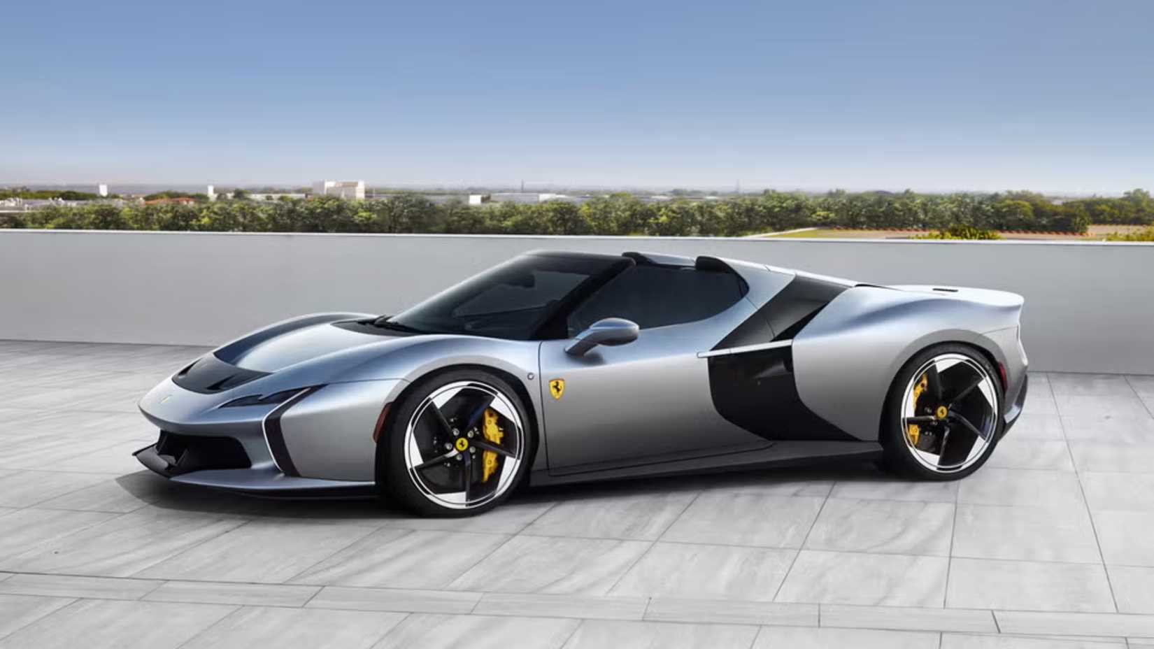 Ferrari's New Hypercar Ditches The Hybrid For A Retro V8