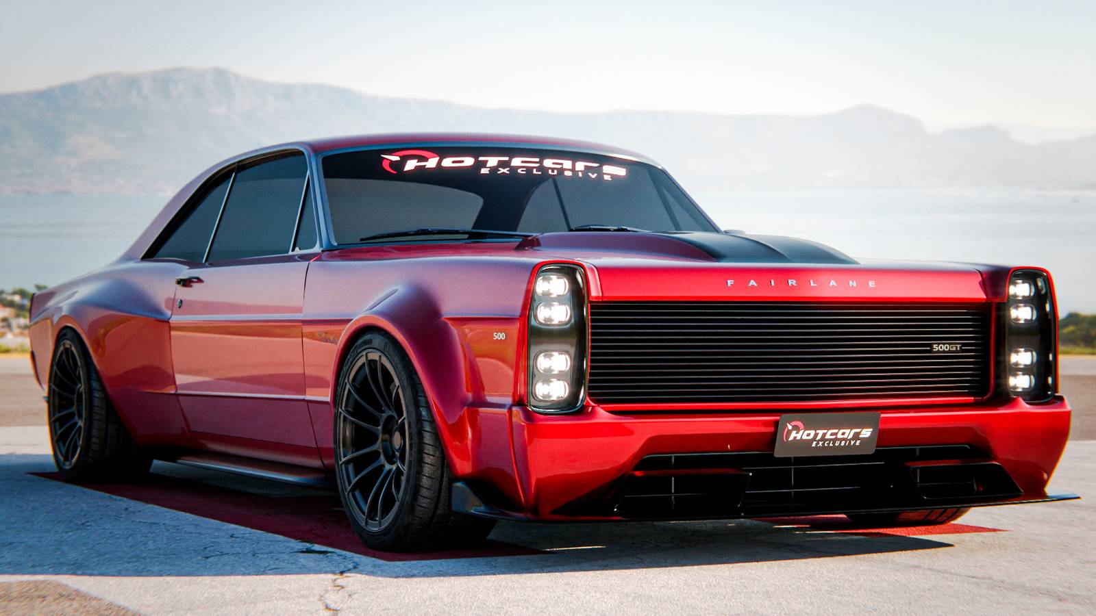 Ford's First Muscle Car Returns With A Badass 1966 Fairlane GT Digital ...