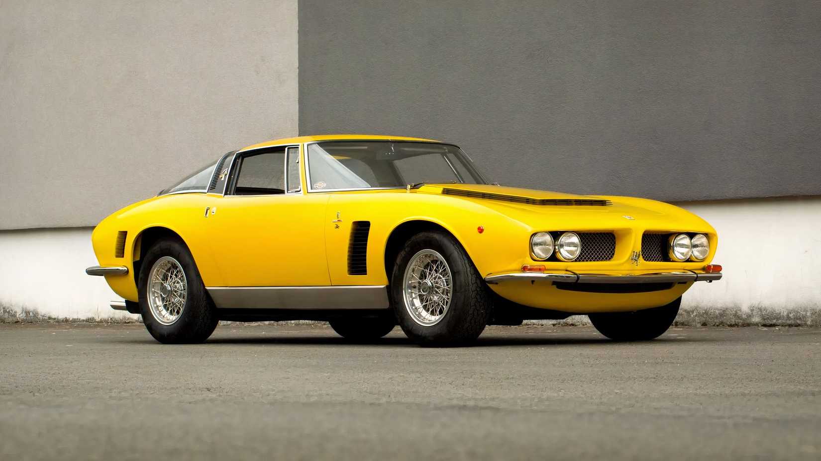 This Italian GT Hid A Corvette V8 Under Its Hood