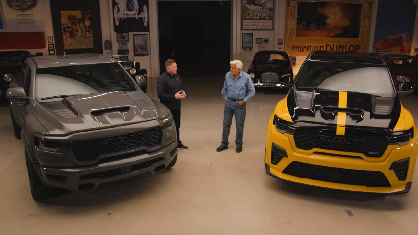 Jay Leno Drives Ram’s 777-HP Rumble Bee Before Anyone Else