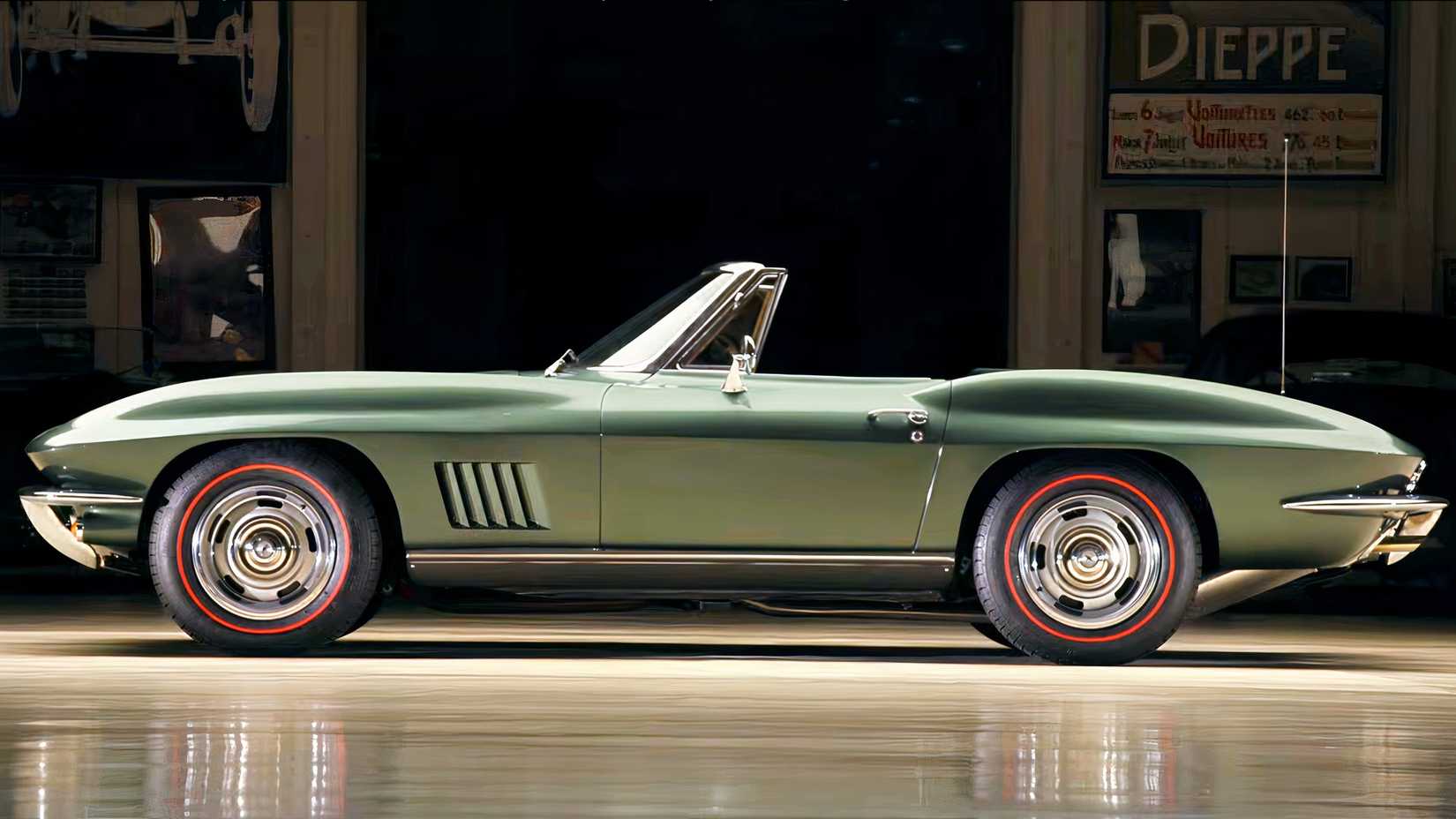 Biden Speed-Shifts His '67 Corvette On Jay Leno's Garage