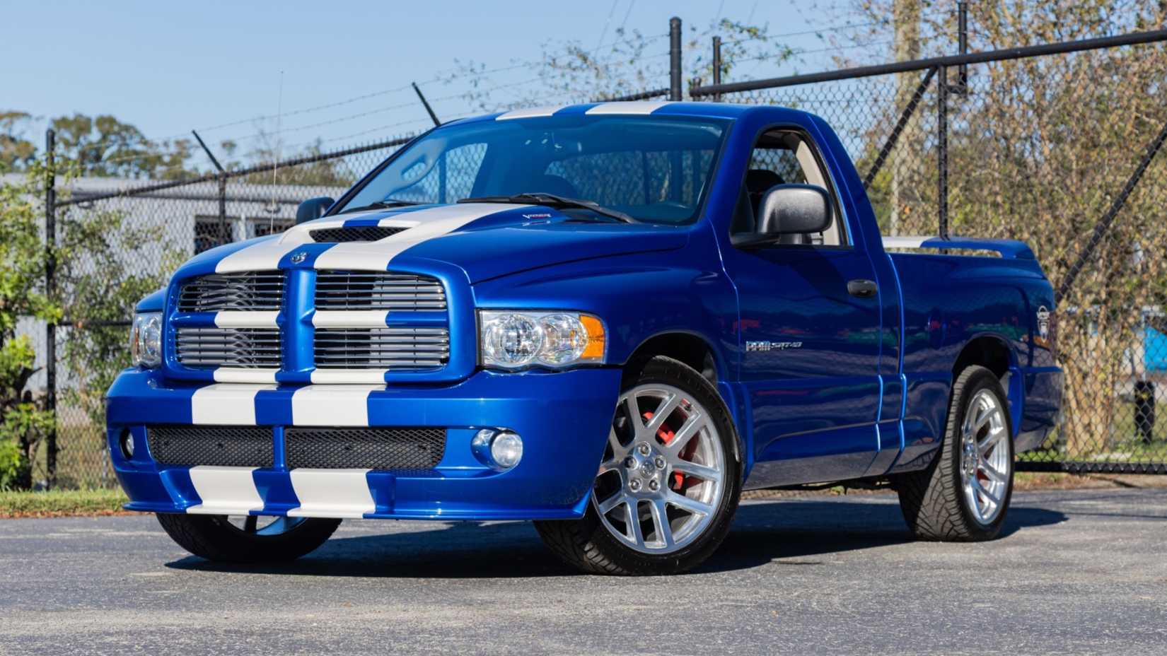 When Dodge Put a Viper V10 Engine Into a Pickup Truck