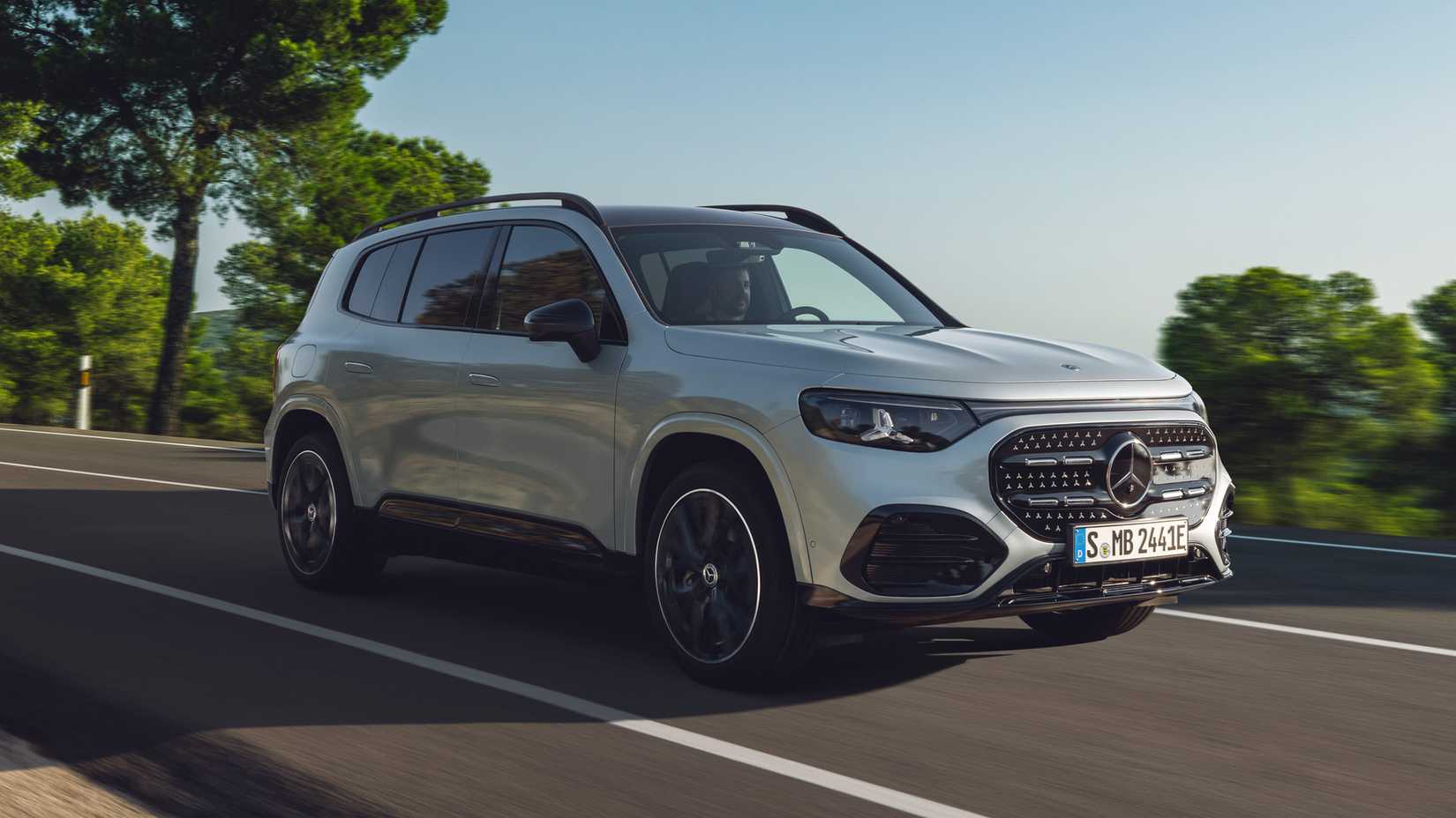 New Mercedes GLB Packs 349 HP, 800-Volt Tech, And A Third Row