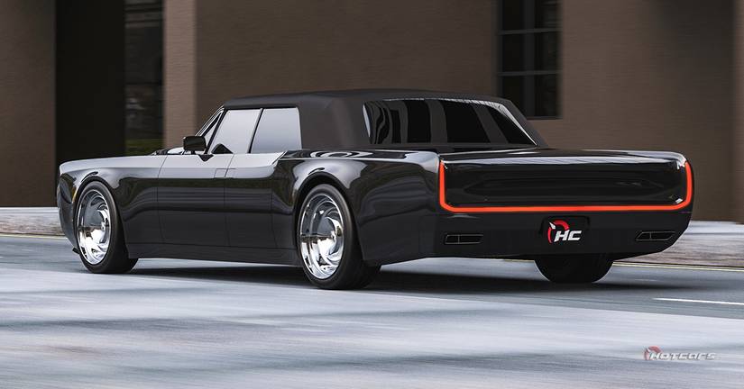 Our 1965 Lincoln Continental Restomod Render Combines The Original's ...