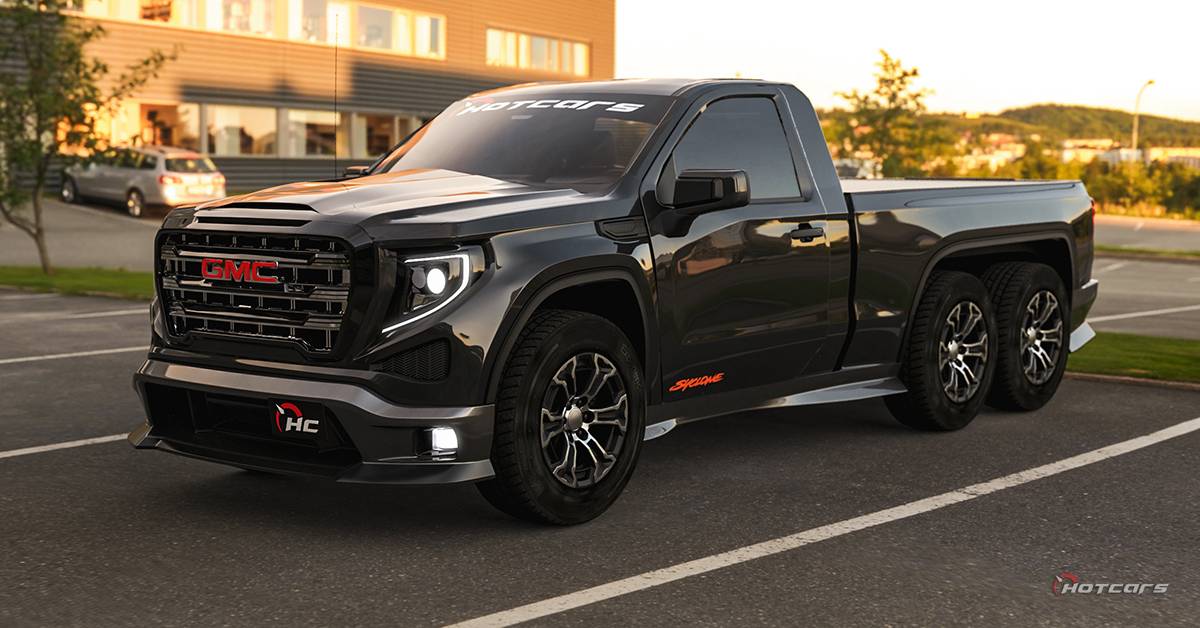 New GMC Syclone 6x6 Digital Concept Render