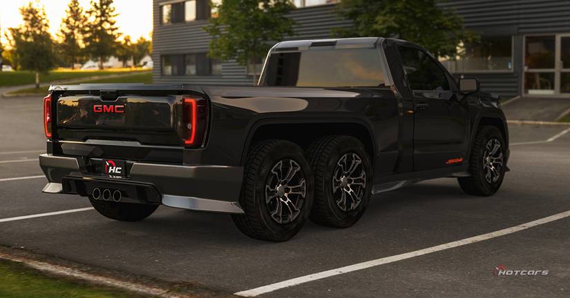 New GMC Syclone 6x6 Digital Concept Render