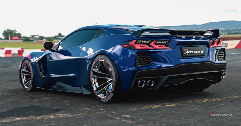 Here's What A C8 Chevrolet Corvette Might Have Looked Like With A Front ...