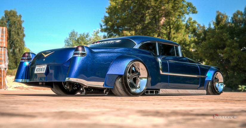 This 1955 Cadillac Fleetwood Restomod Render Is Where Luxury Meets ...