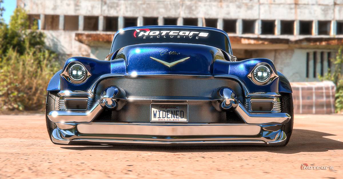 This 1955 Cadillac Fleetwood Restomod Render Is Where Luxury Meets ...
