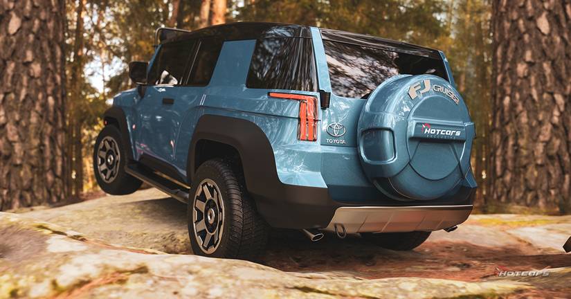 Toyota FJ Cruiser Gets Modern Boxy Makeover In Rendering