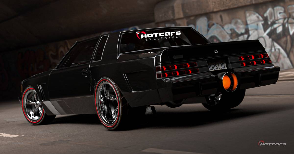 Our 1987 Buick Grand National Restomod Render Receives A Jet Turbine ...