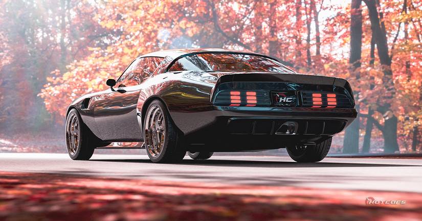 This Trans Am Super Duty Restomod Render Revives A Powerful 70s Pontiac ...