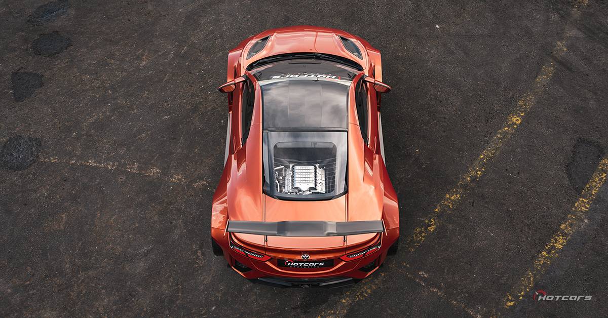 Our Toyota Camry Mid-Engine V-8 Render Could Rival A Corvette