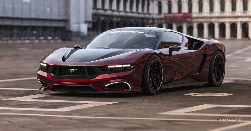 This Ferrari-Based Ford Mustang Concept Is Our Answer To The Ford ...