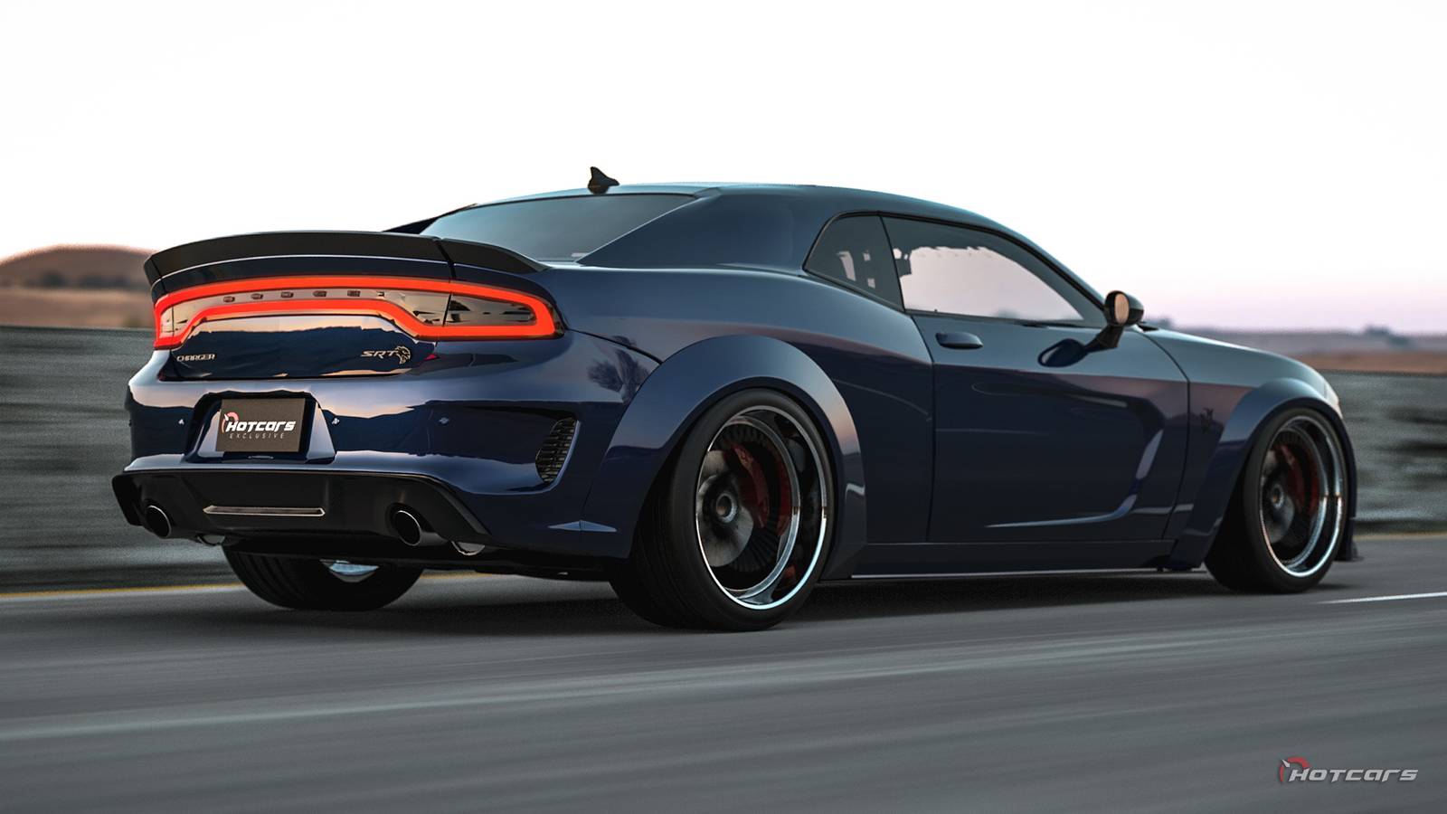 HotCars Car Renders 2-Door 2023 Dodge Charger Coupe