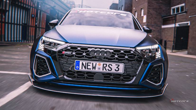 See Why Our 2024 Audi RS3 3-Door Hatch Render Could Be King Of The Hot ...