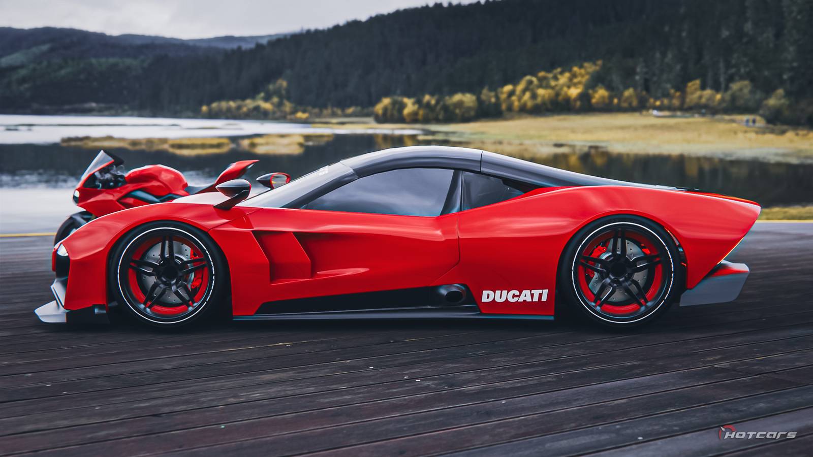 The Ducati Supercar Render: Our Vision Of A Four-Wheeled Ferrari-Killer
