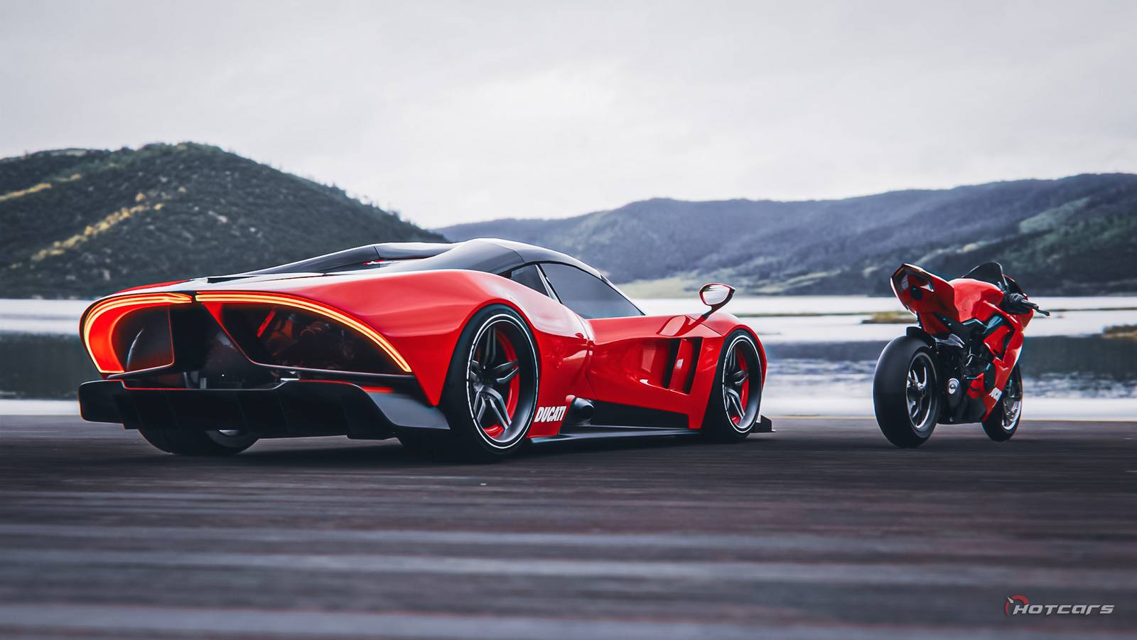 HotCars Car Renders Ducati supercar