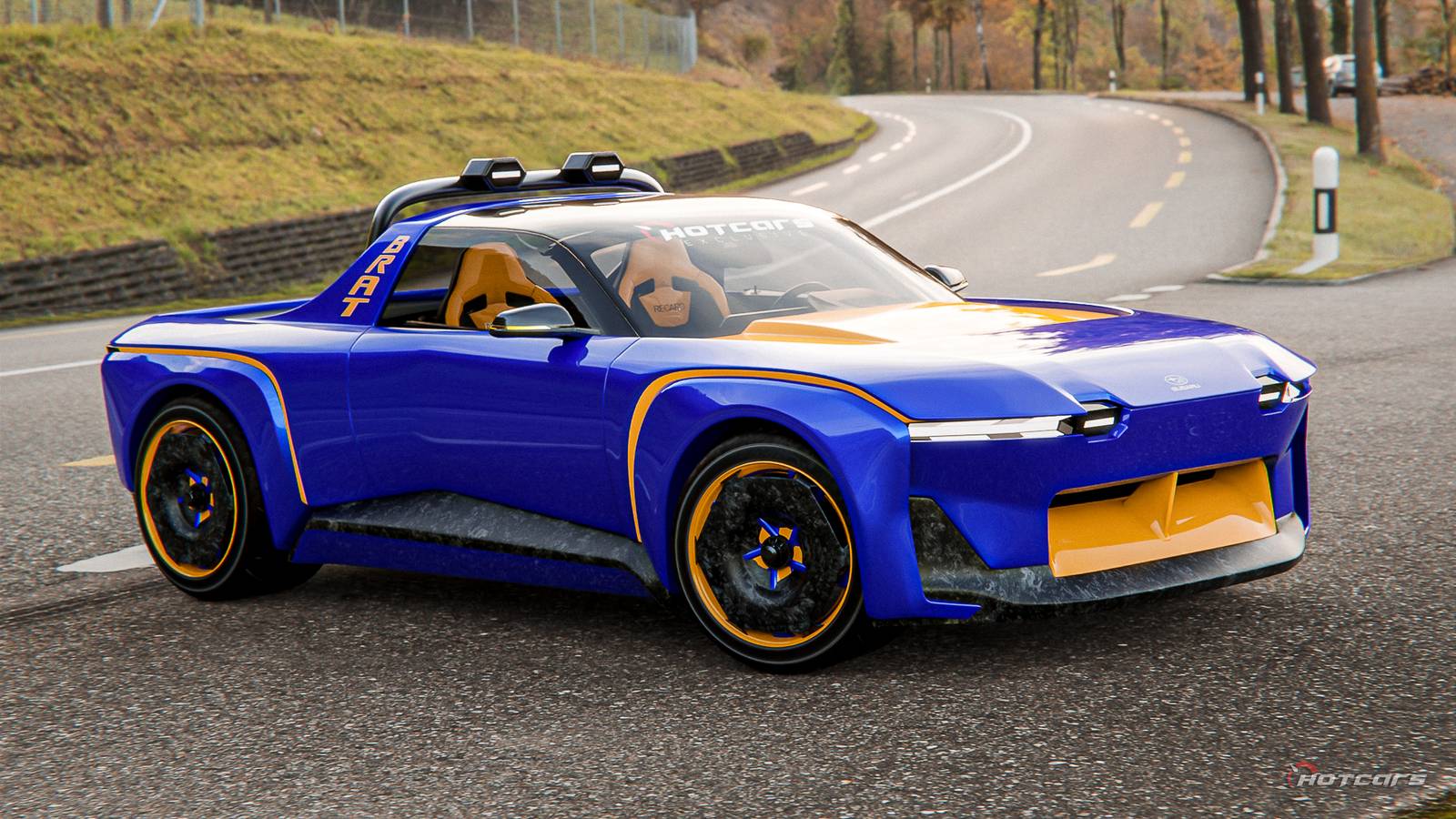 The Subaru Brat Is Back To Misbehave In Our Exclusive Render