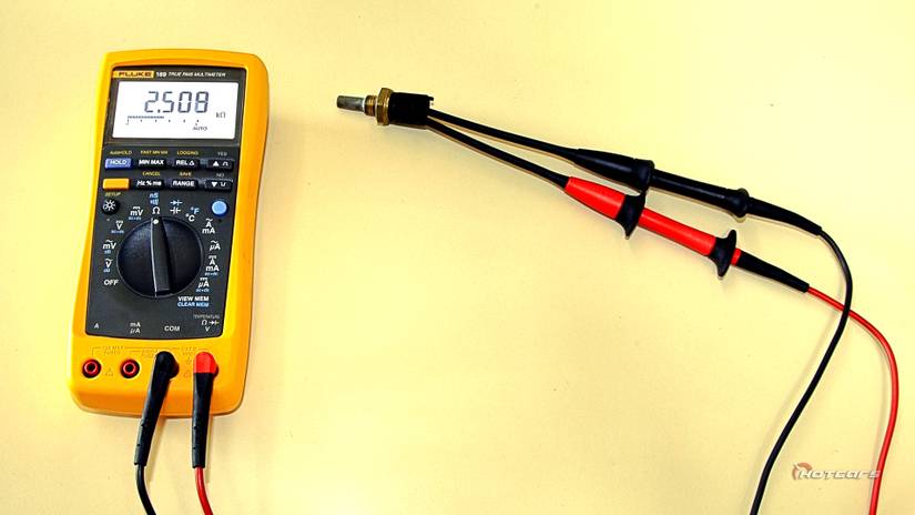 multimeter ohm setting