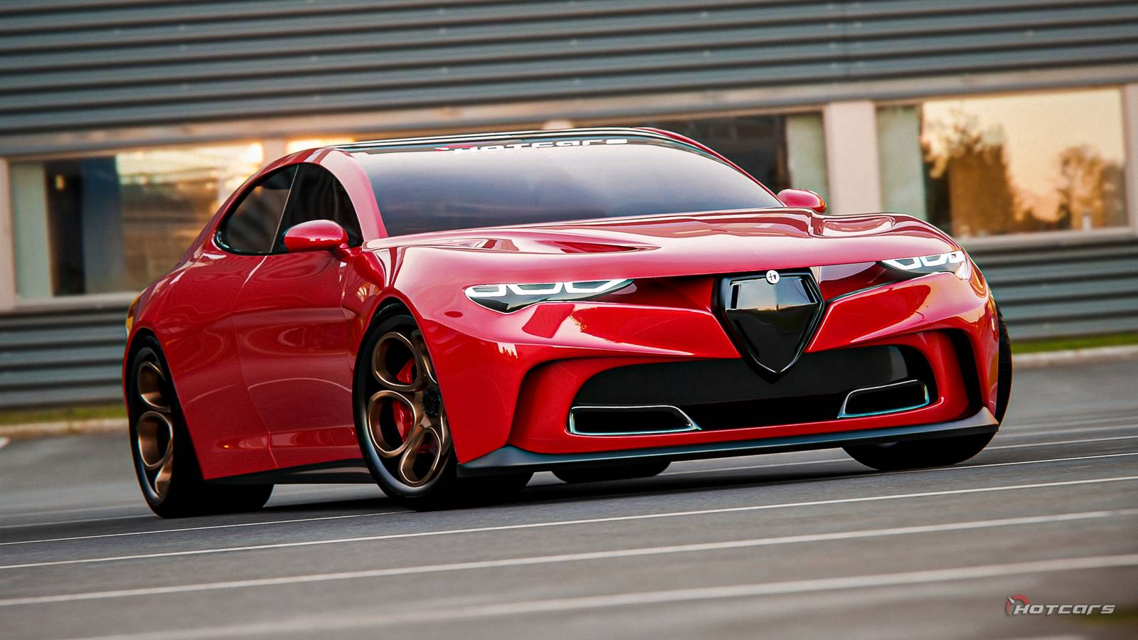 The Alfa Romeo Giulia EV With Muscle Car Soul