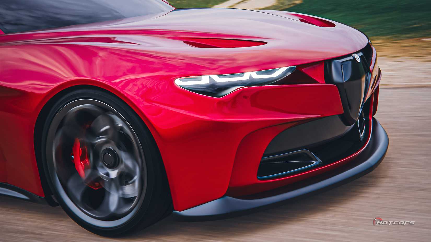 Our 2026 Alfa Romeo Giulia Render Is A Ferrari-Powered Dodge Charger ...