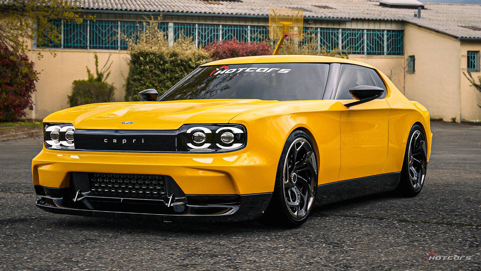 This Ford Capri EV Sport Render Is A Real Sports Car Just Like The Original