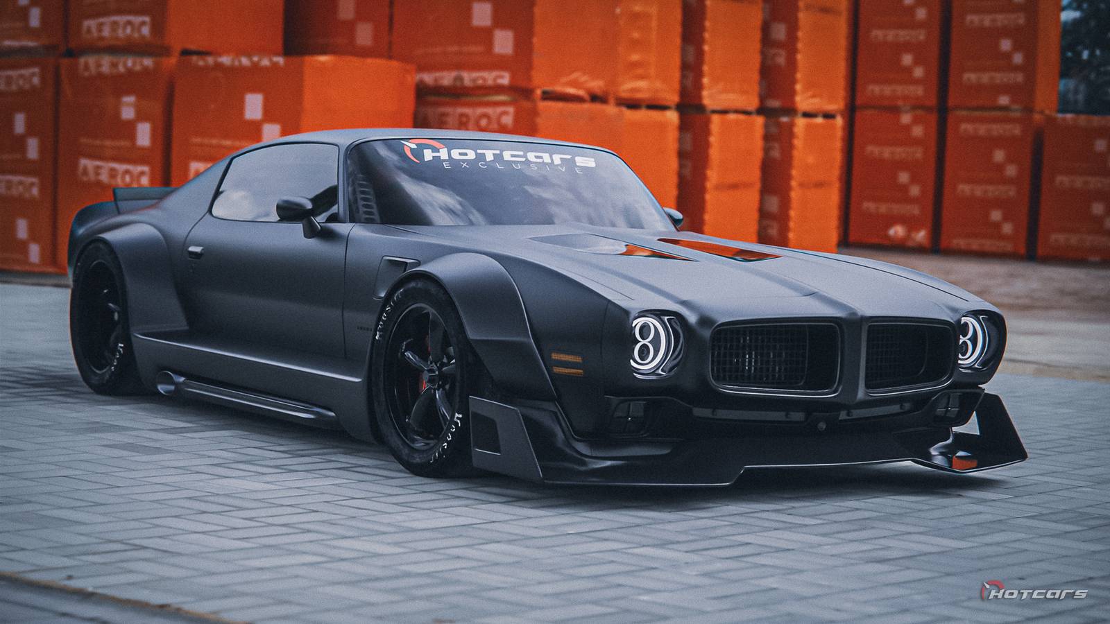 A Stealth-Inspired Pontiac Firebird Trans Am Concept With A V10 Surprise